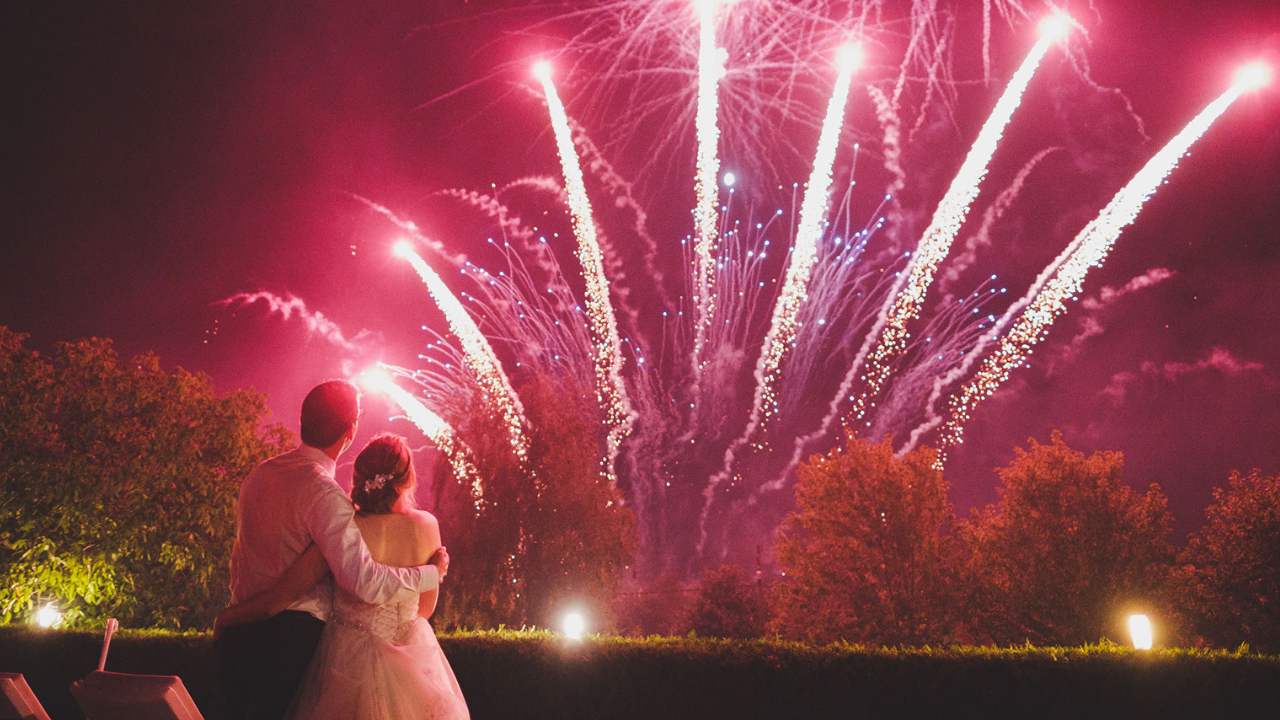Lighting up the night: Firework regulations for weddings in Europe